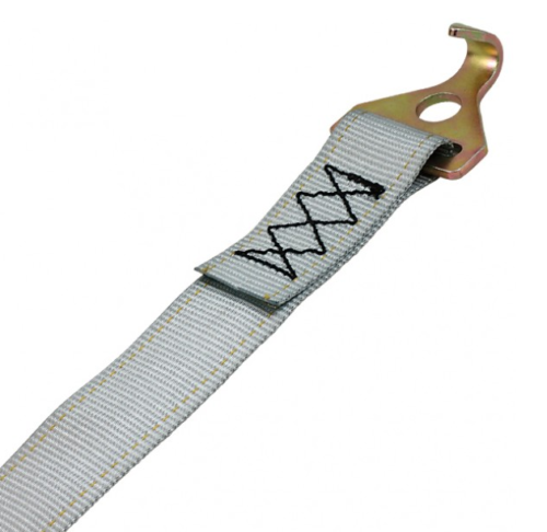 Tautliner Grey Strap with F Track Hook - RT-TLS5GREY